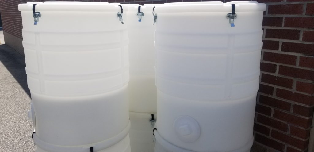 Food Grade Plastic Drums/Totes - RDU Pallets